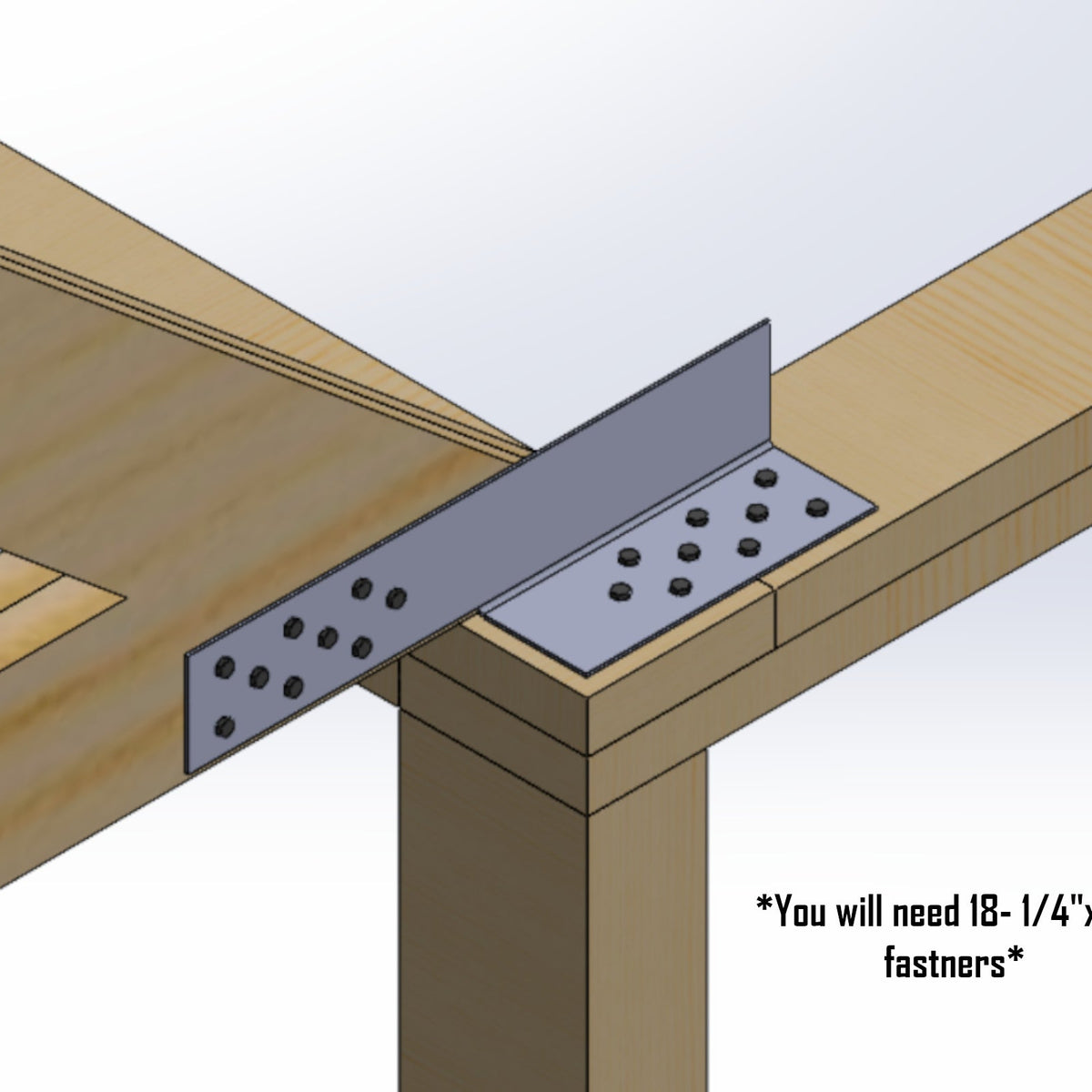 Framing Brackets | Wood Post Brackets