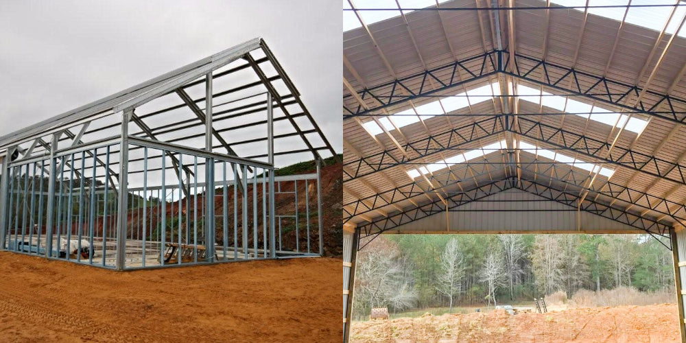Steel Frame Building vs Post Frame Building? Which is Better? | Wood ...