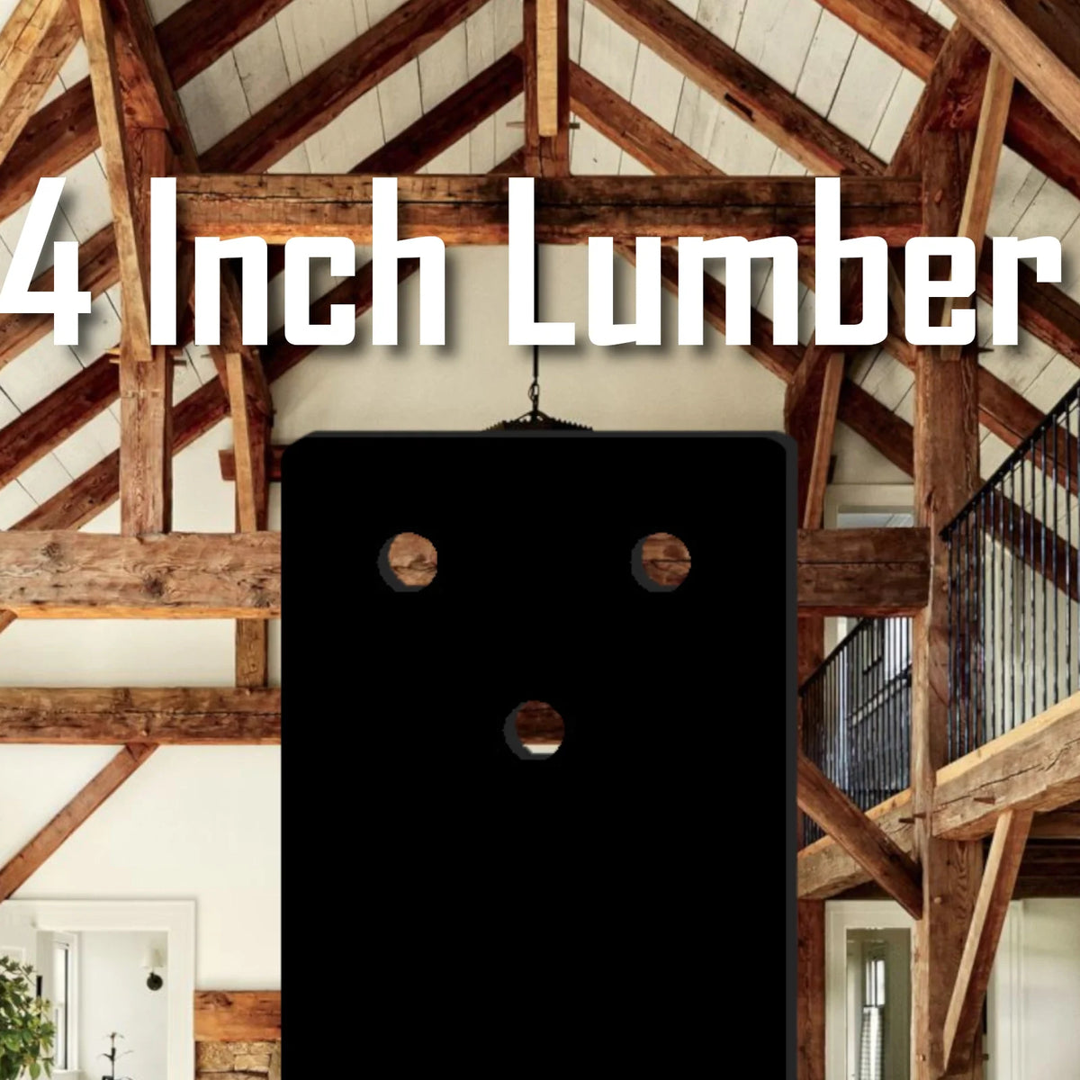 Standard Style - 4 Inch Lumber | Wood Post Brackets