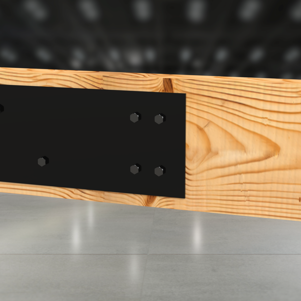 X/T/L/Y/Straight Plates - 8 Inch Boards | Wood Post Brackets