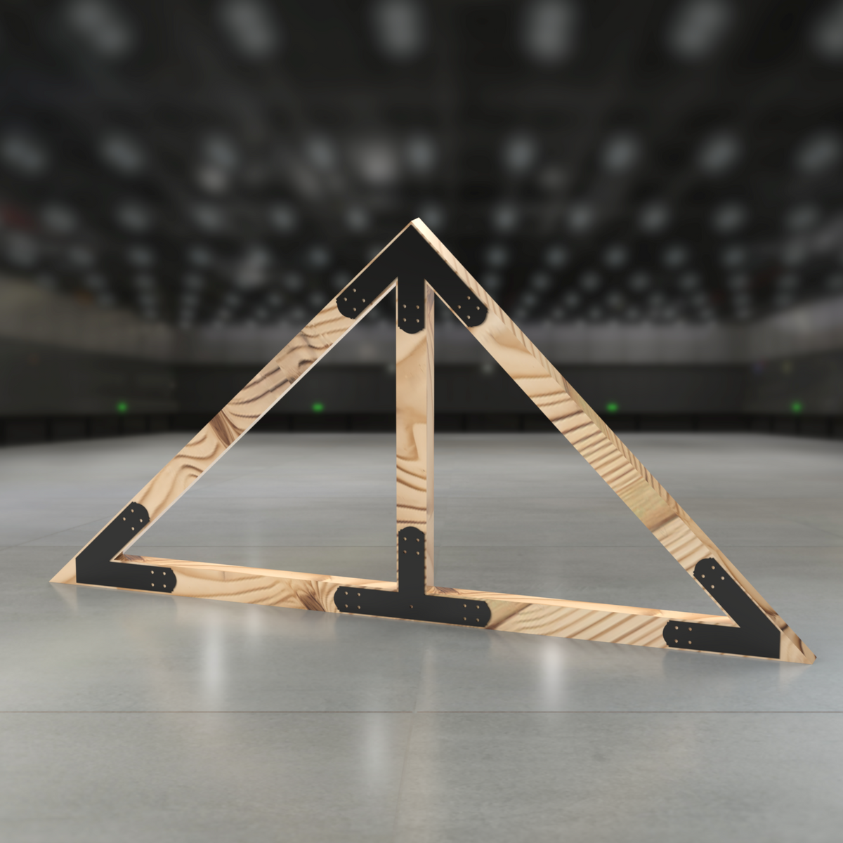 King Truss Bracket Set - Crowned Style - For 8 Inch Lumber | Wood Post ...