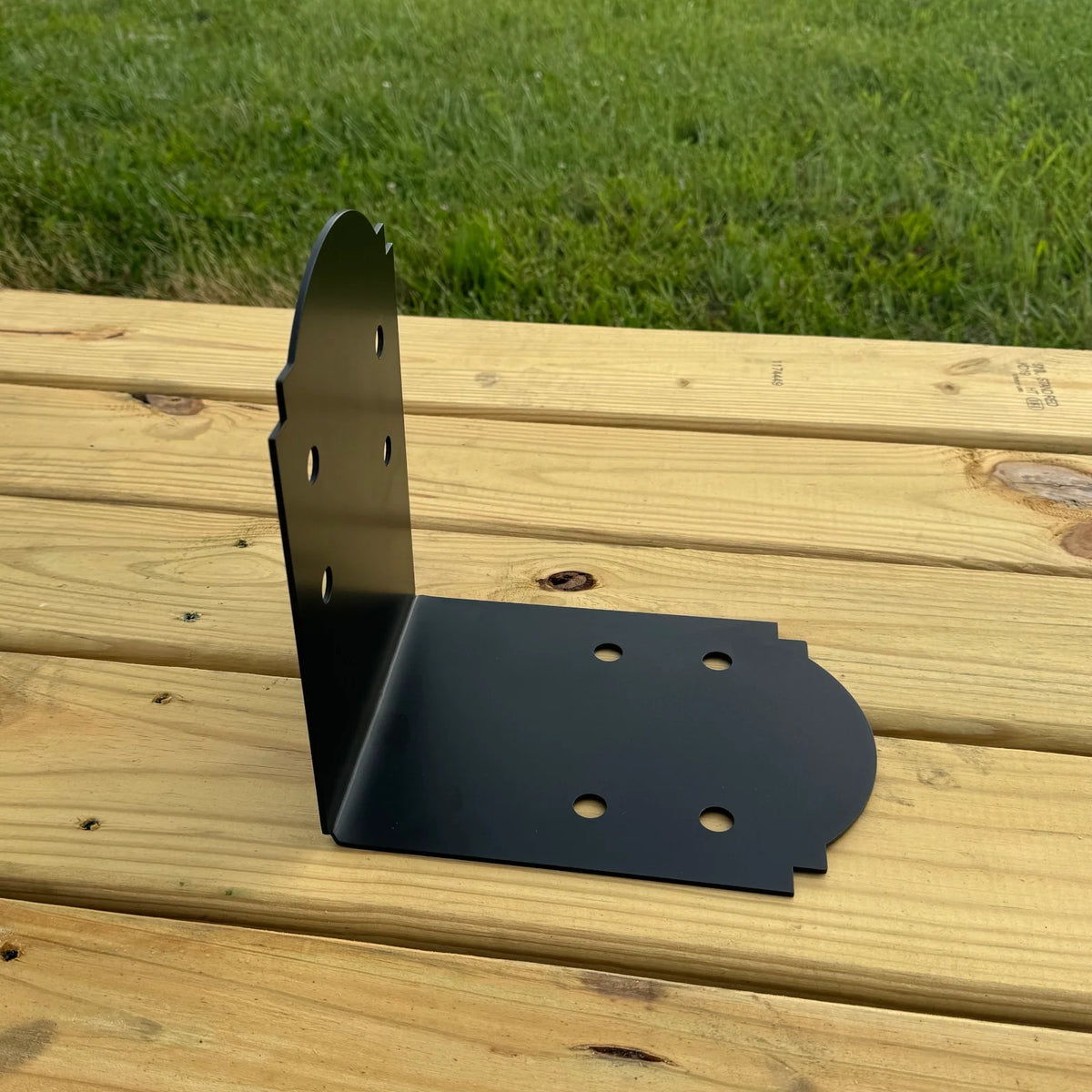 Crowned 90 Degree Brackets for 8x8 Dimensional Lumber | Wood Post Brackets