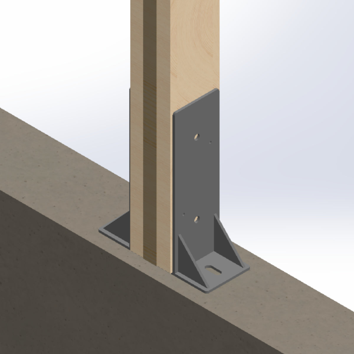 Post Base Bracket | Wood Post Brackets