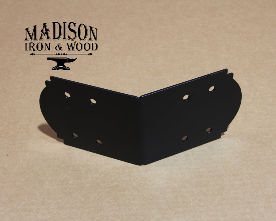 45 Degree / 135 Degree Bracket for 6" Post | Wood Post Brackets