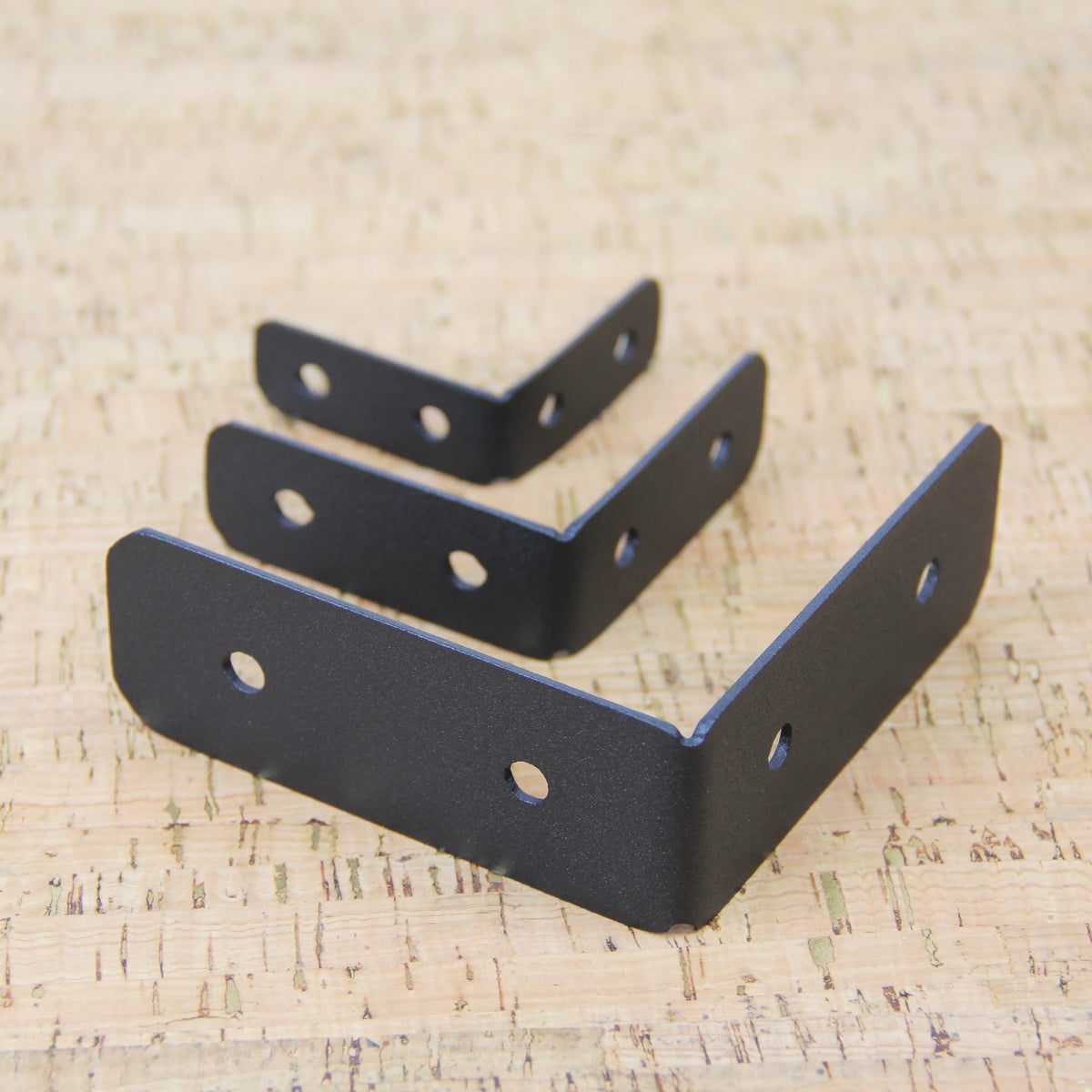 Table Corner Bracket, Table Edge Strap, 90 Degree Brackets | Wood Post ...