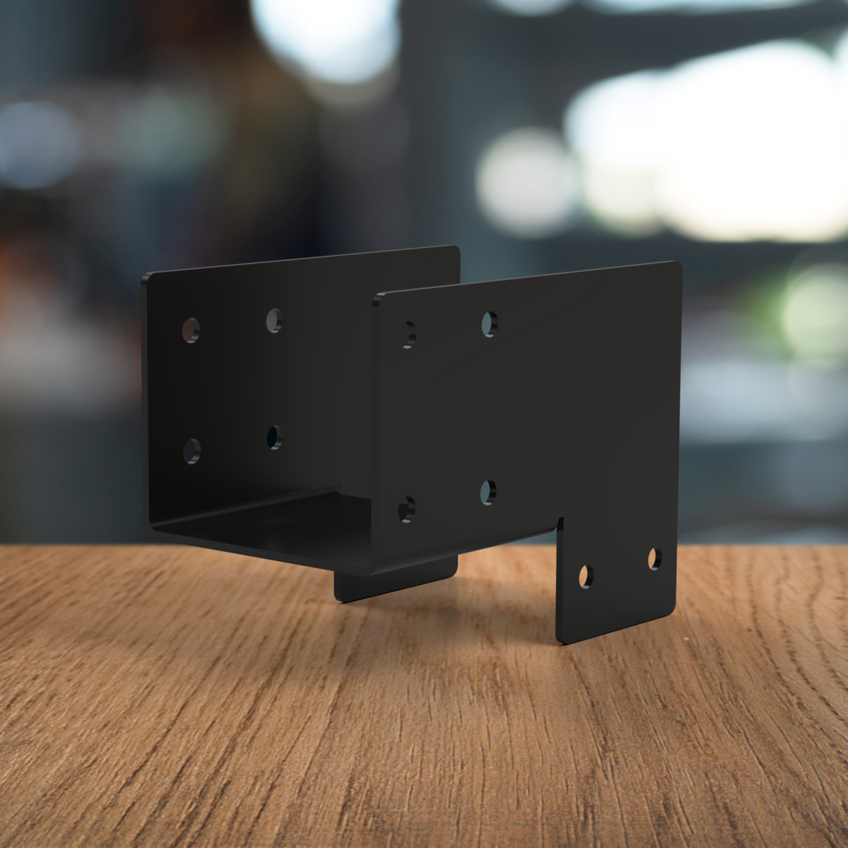 Post to Beam Corner Brace - 4 Inch Beams (PBC3.5) | Wood Post Brackets