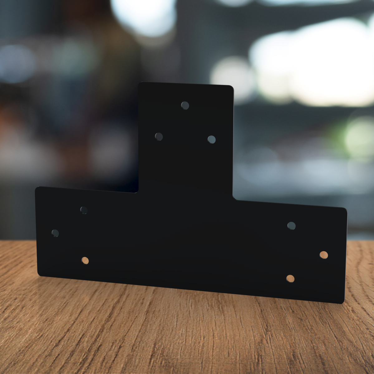 T Bracket - Standard Style - For 6 Inch Lumber | Wood Post Brackets